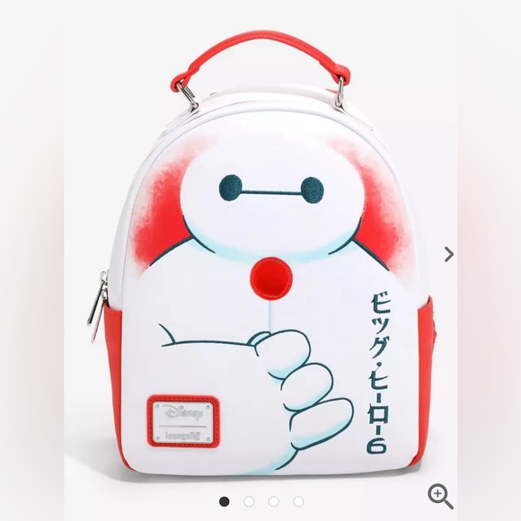Bags | Loungefly Disney Big Hero 6 Baymax Lollipop Mini Backpack | Poshmark